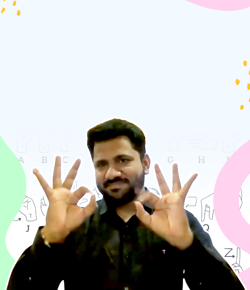 Indian Sign Language Workshop for Learning Non-Verbal Communication